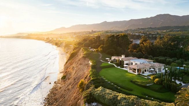 Al borde de un acantilado con porches de lujo y piscina: la increíble ...