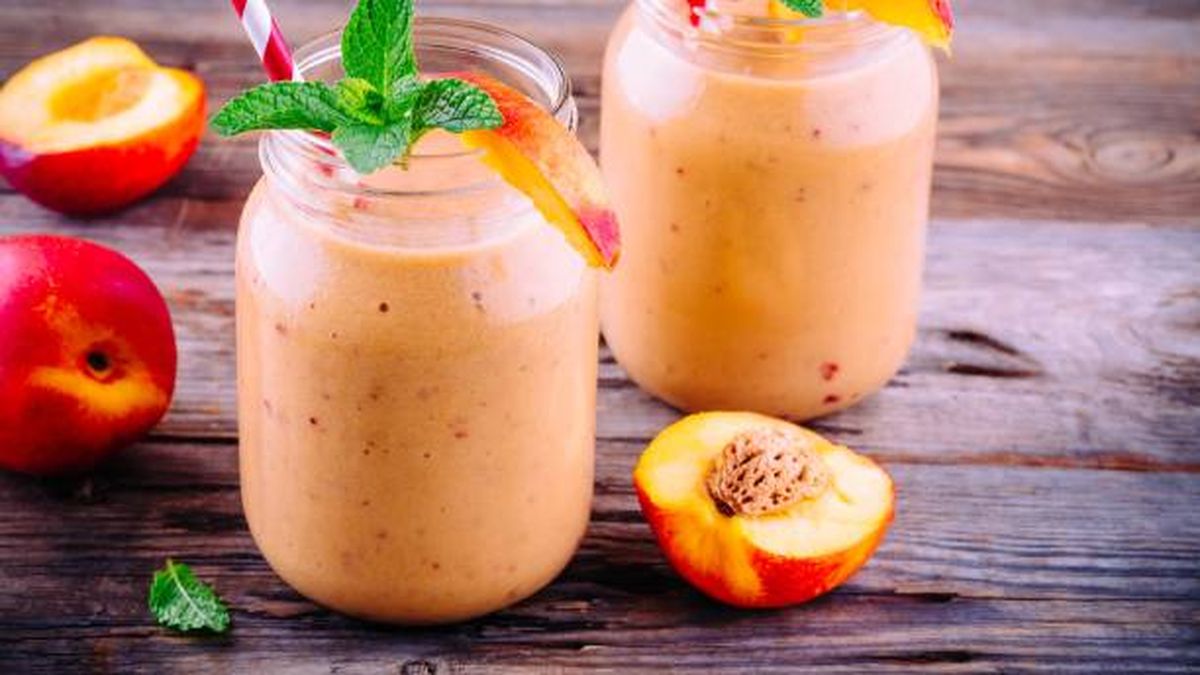 Batido mágico de durazno: una receta refrescante y perfecta para bajar ...