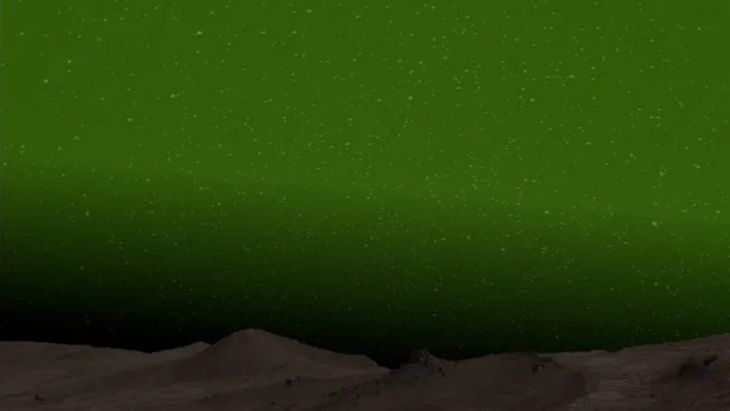 Partículas Del Cielo Verde