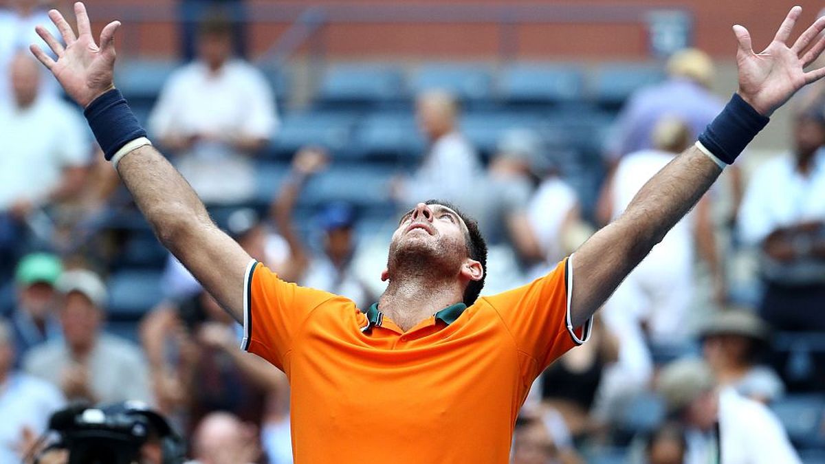 Del Potro le ganó a Isner y al calor, se metió en semifinales y sueña ...