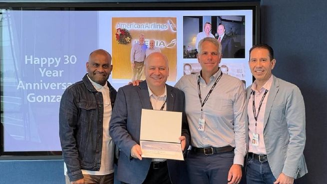 Distinción a la trayectoria para director de American Airlines