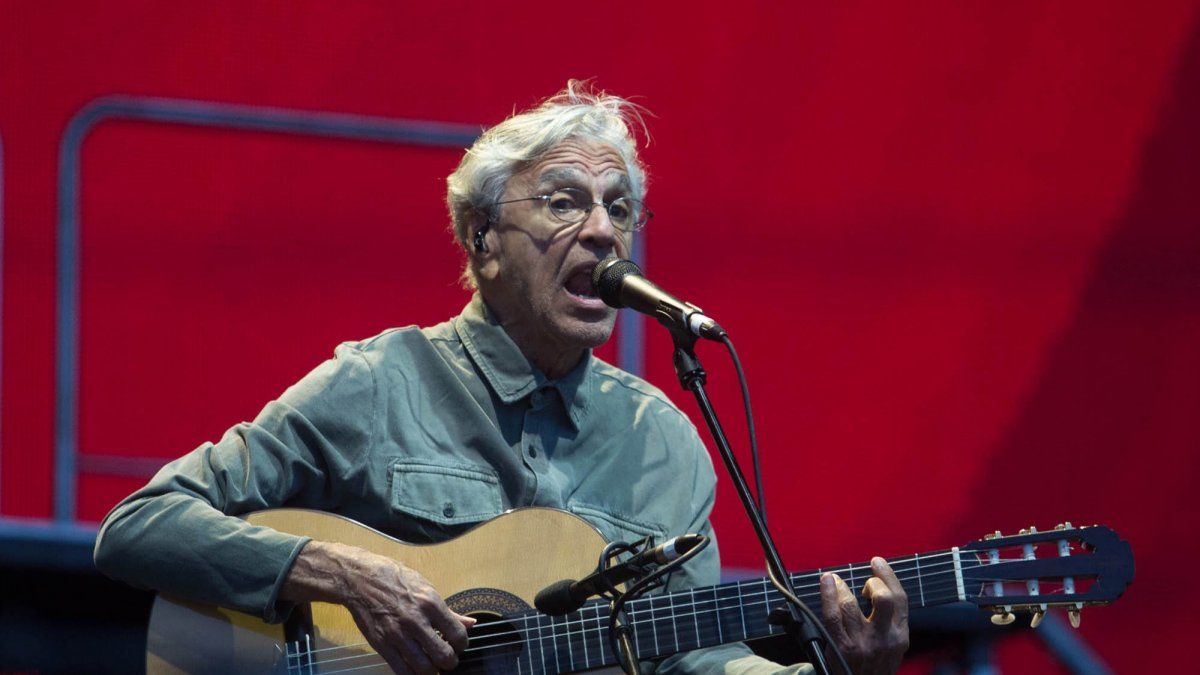 Caetano Veloso actuará en junio en Buenos Aires y Rosario