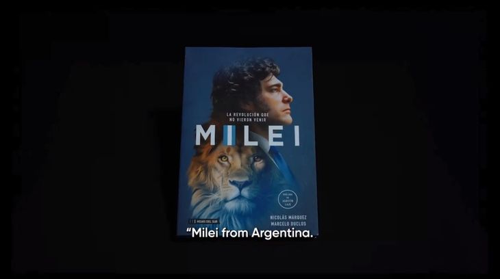 Video: el nuevo libro sobre Javier Milei ya tiene tráiler oficial, a la ...