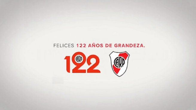 El tremendo video que River posteó en sus redes por su cumpleaños 122
