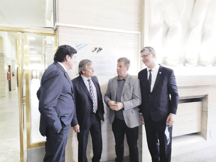 Acto de la Justicia Federal en homenaje a los caídos en Malvinas