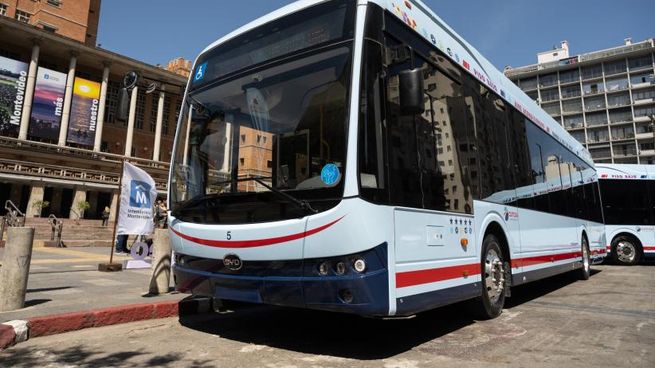 Montevideo suma 50 nuevos ómnibus eléctricos a su red de transporte