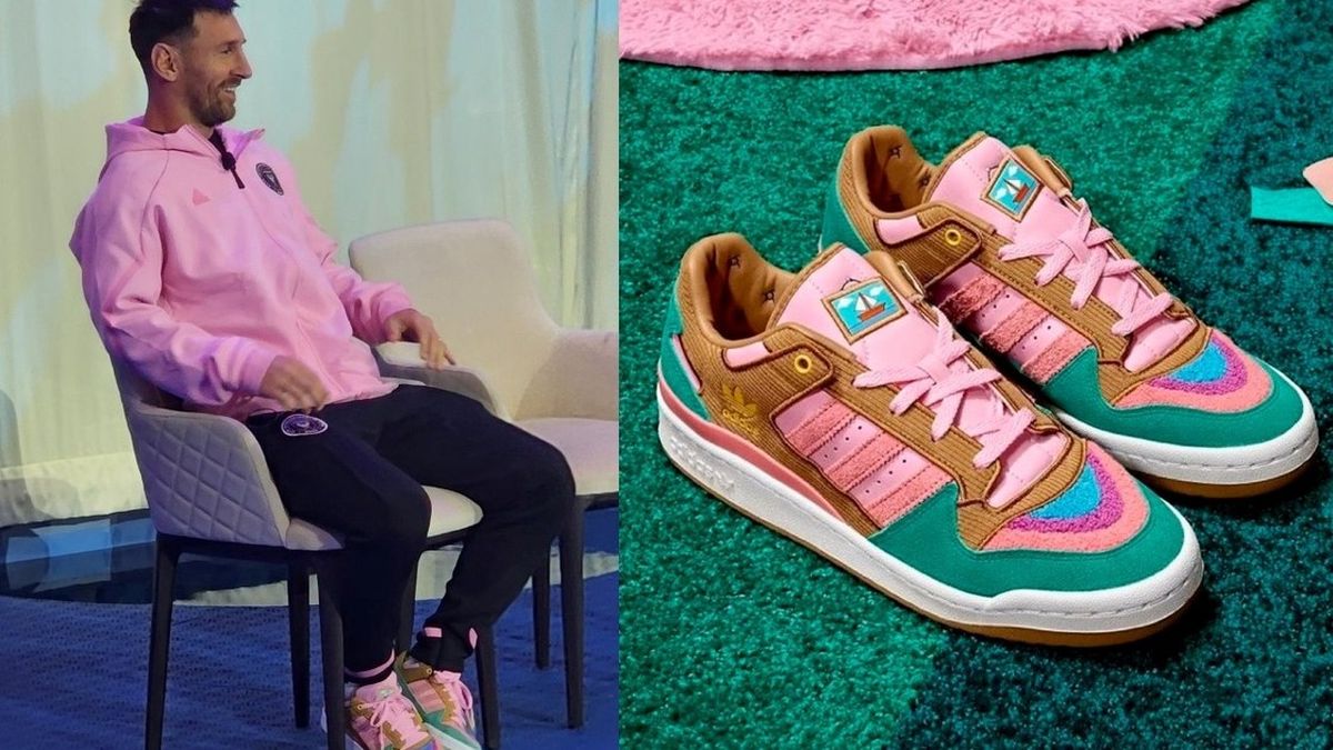Cuánto cuestan en México los tenis de Los Simpsons que usó Lionel Messi