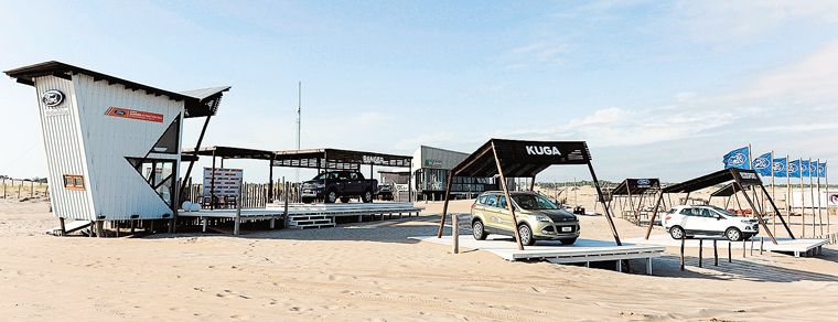 Un desafío en los médanos de Pinamar