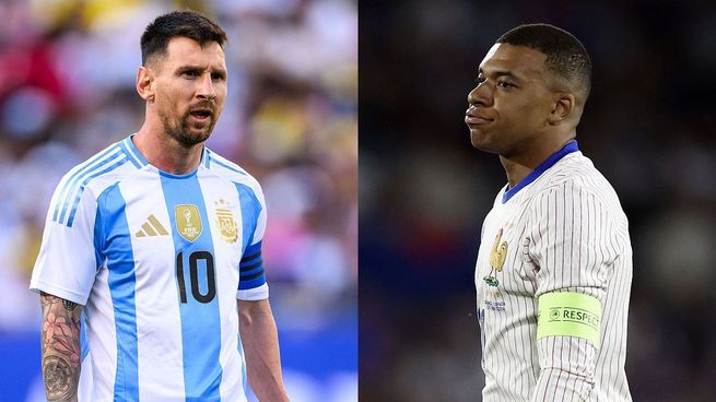 Lionel Messi cruzó a Mbappé y lo chicaneó duro