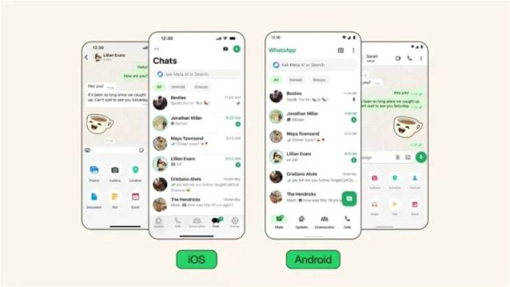 WhatsApp renueva completamente su diseño: estos son todos los cambios