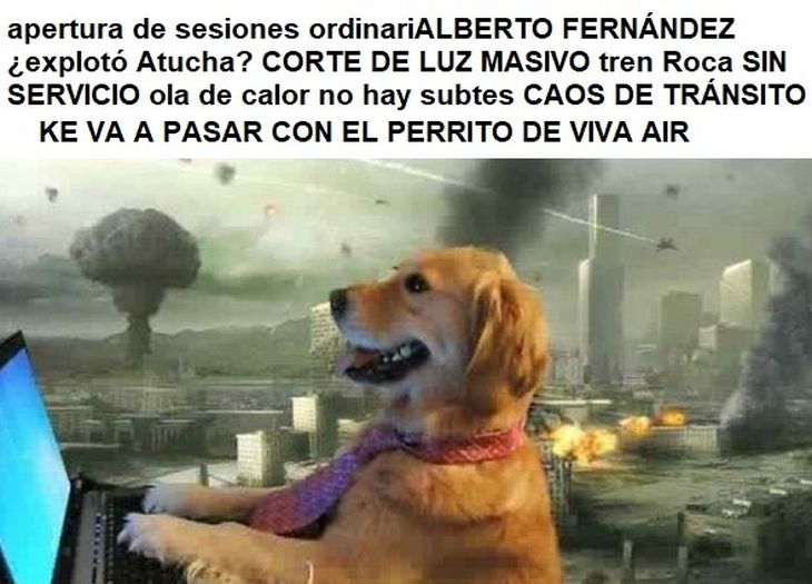 Apagón en la Argentina: estallaron los memes