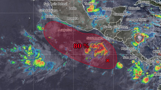 ALERTA MÁXIMA en Oaxaca y Chiapas por el ciclón FOSSIE: este DÍA se formará