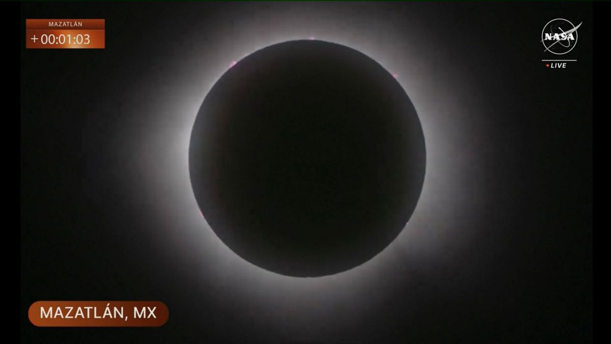Eclipse solar total: el MOMENTO EXACTO en el que se hizo de noche en ...