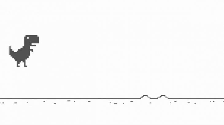 Así es el final del popular juego del dinosaurio de Google