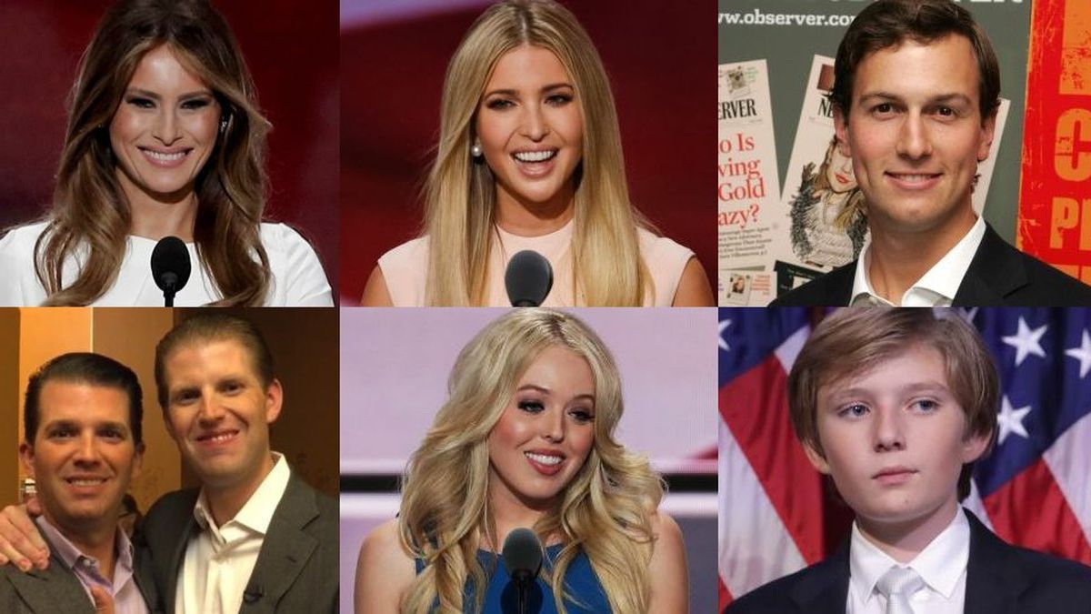 ¿Quién es quién en el clan Trump?