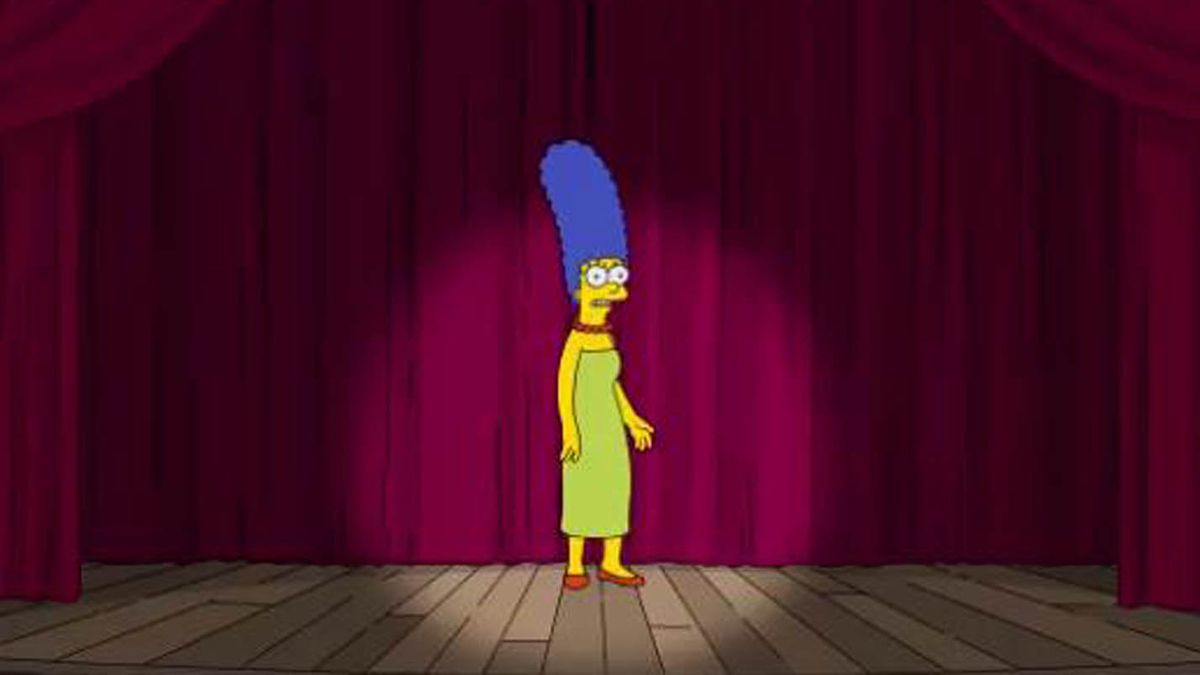Así se vería Marge Simpson en la vida real, según la Inteligencia ...