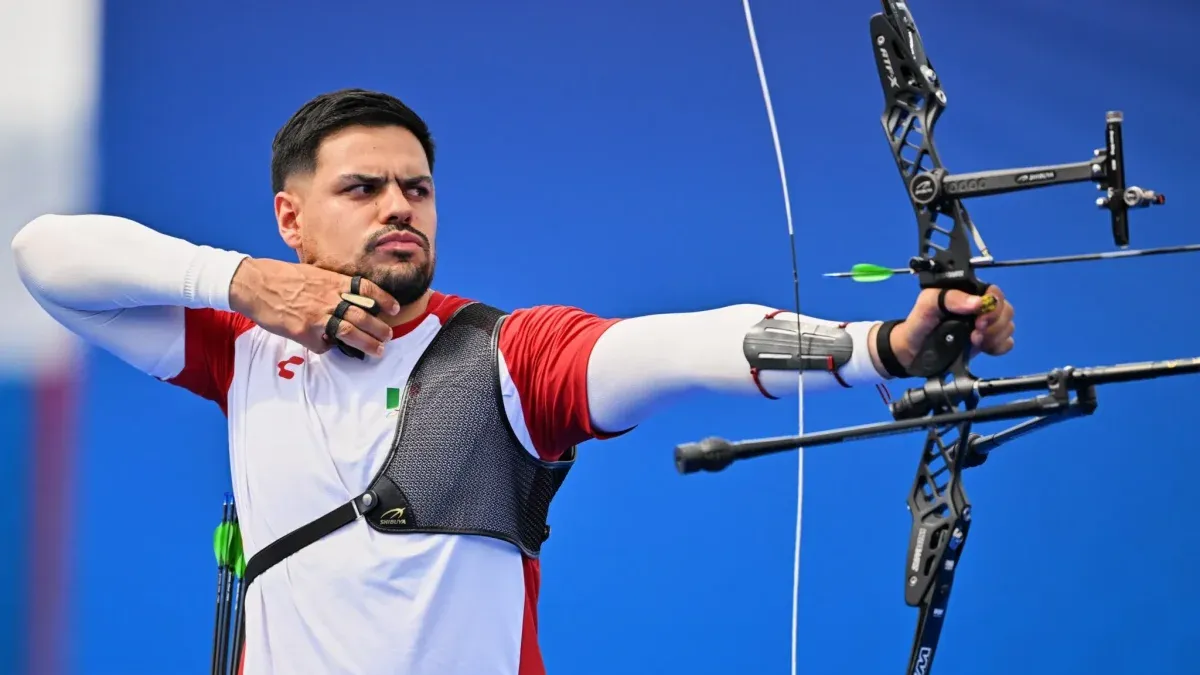 Bruno Martínez quedó rápidamente eliminado de París 2024 en tiro con arco individual varonil