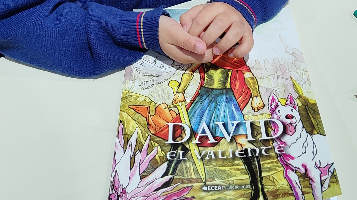 David, el libro infantil perfumado que revolucionó la Feria del Libro