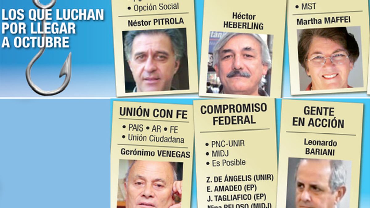 Las primarias, una acechanza para seis boletas en Provincia