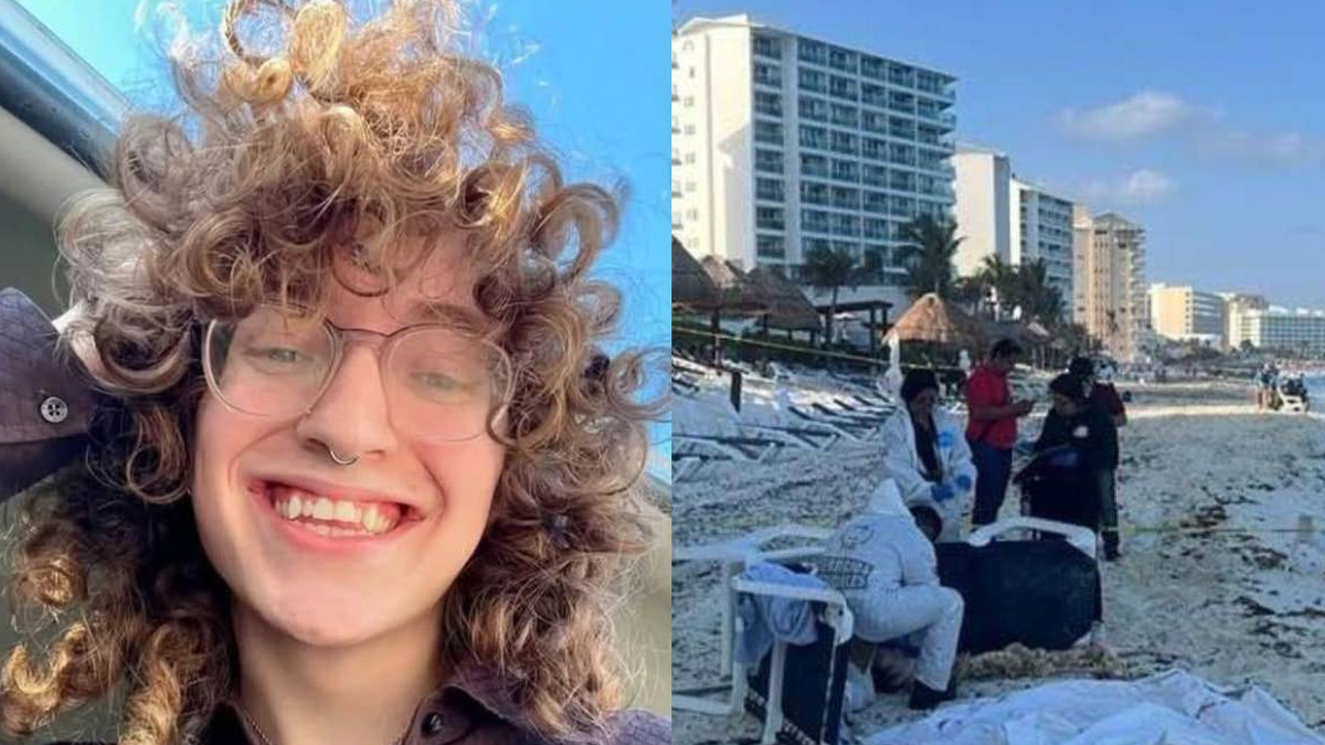 La última foto de Alejandro Cortés en la playa de Cancún antes de ser ...