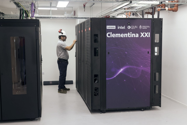 Cómo funciona Clementina XXI, la nueva supercomputadora argentina