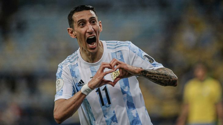 Los goles clave de Di María en las finales: cómo le fue a la Selección ...