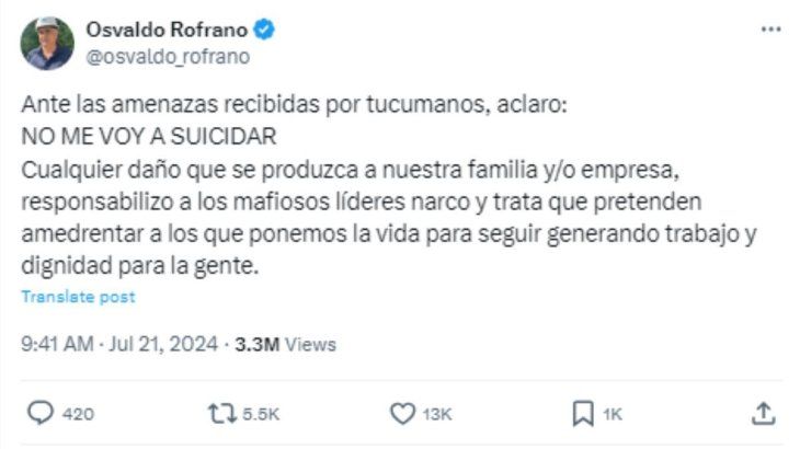 Muerte del empresario en Mendoza: según la autopsia, no hubo ...