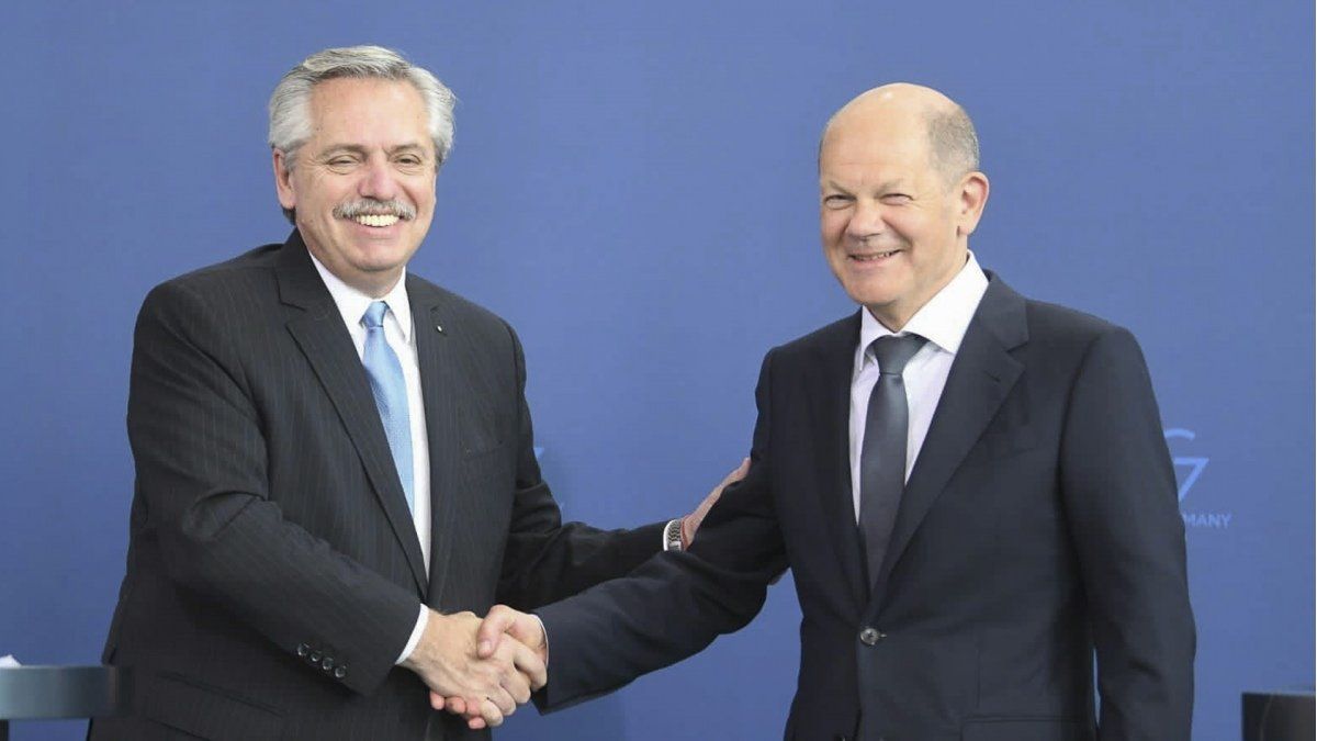 Alberto Fernández recibirá al canciller alemán Olaf Scholz