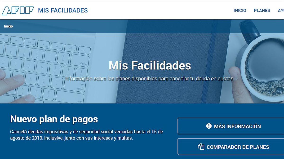 AFIP lanzó nuevo plan de facilidades de pago de hasta 12 cuotas