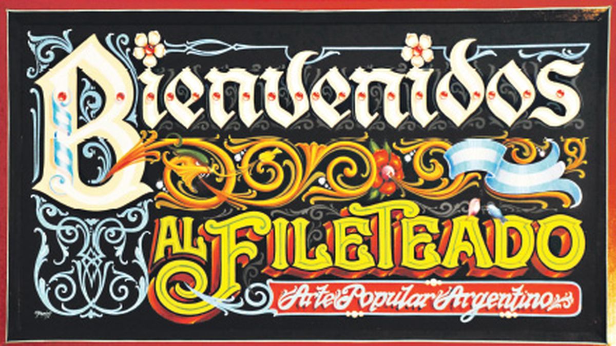 Fileteado: un arte que resurge