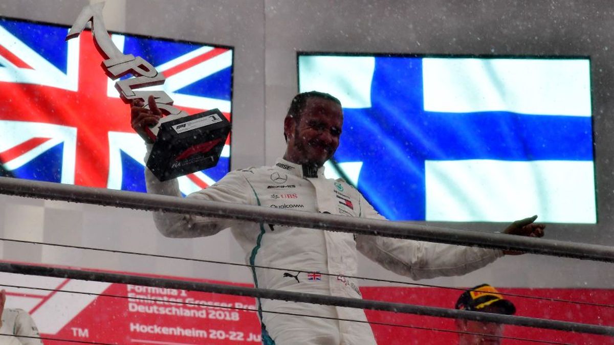 Hamilton se impuso en tierra de Vettel y recuperó la cima