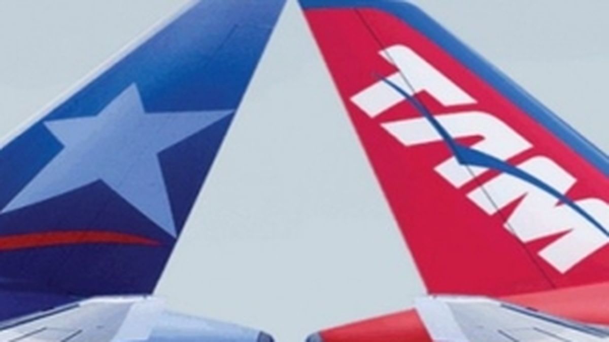 Las aerolíneas LAN y TAM se fusionan bajo el nombre Latam