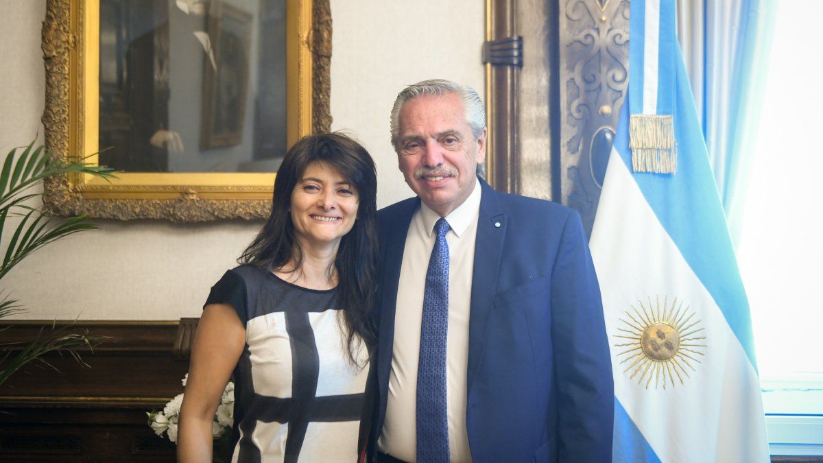 Alberto Fernández recibió en Casa Rosada a la nueva titular del INADI