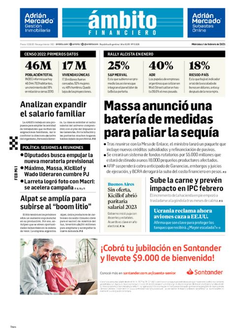 Edición Impresa - Ambito.com