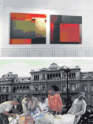 Guzmán y Corvino: dos excelentes ejemplos de arte comprometido