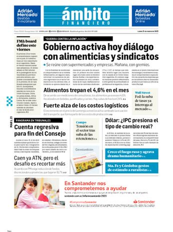 Edición Impresa - Ambito.com