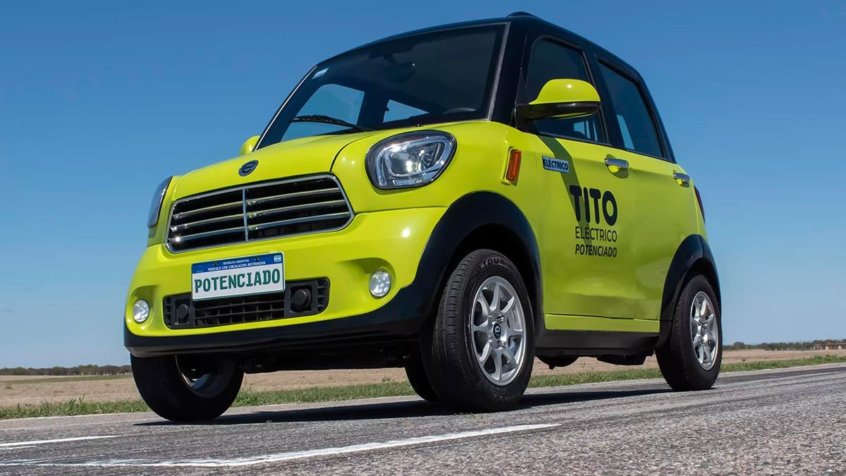 Tito Potenciado La Nueva Versi n Del Auto El ctrico Argentino