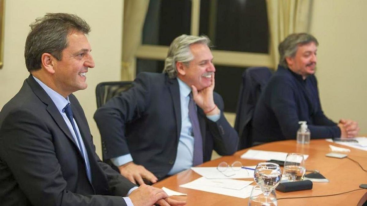 Cumbre Alberto, Massa y Máximo con tres temas clave sobre la mesa