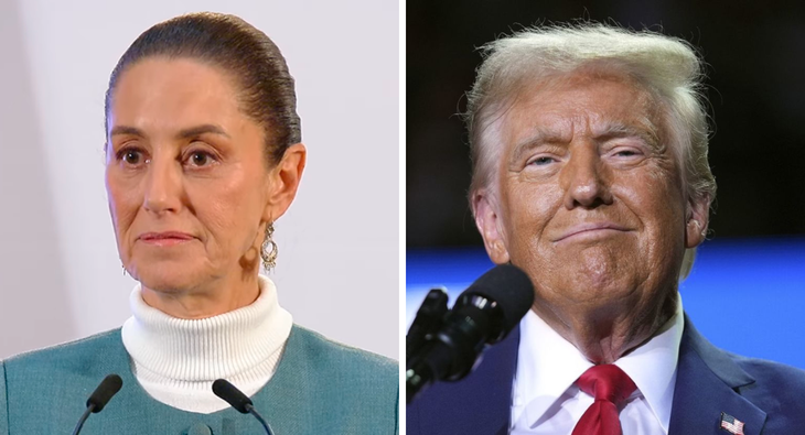 CLAUDIA SHEINBAUM felicitó a DONALD TRUMP por su toma de posesión ...