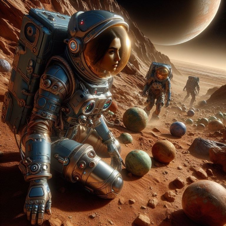 Según la inteligencia artificial, así vivirán las personas en Marte ...