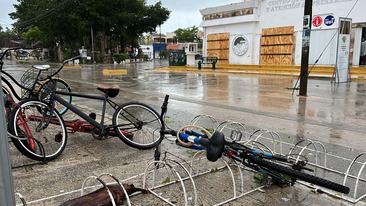 Así quedó Tulum tras el paso del Huracán Beryl como categoría 2